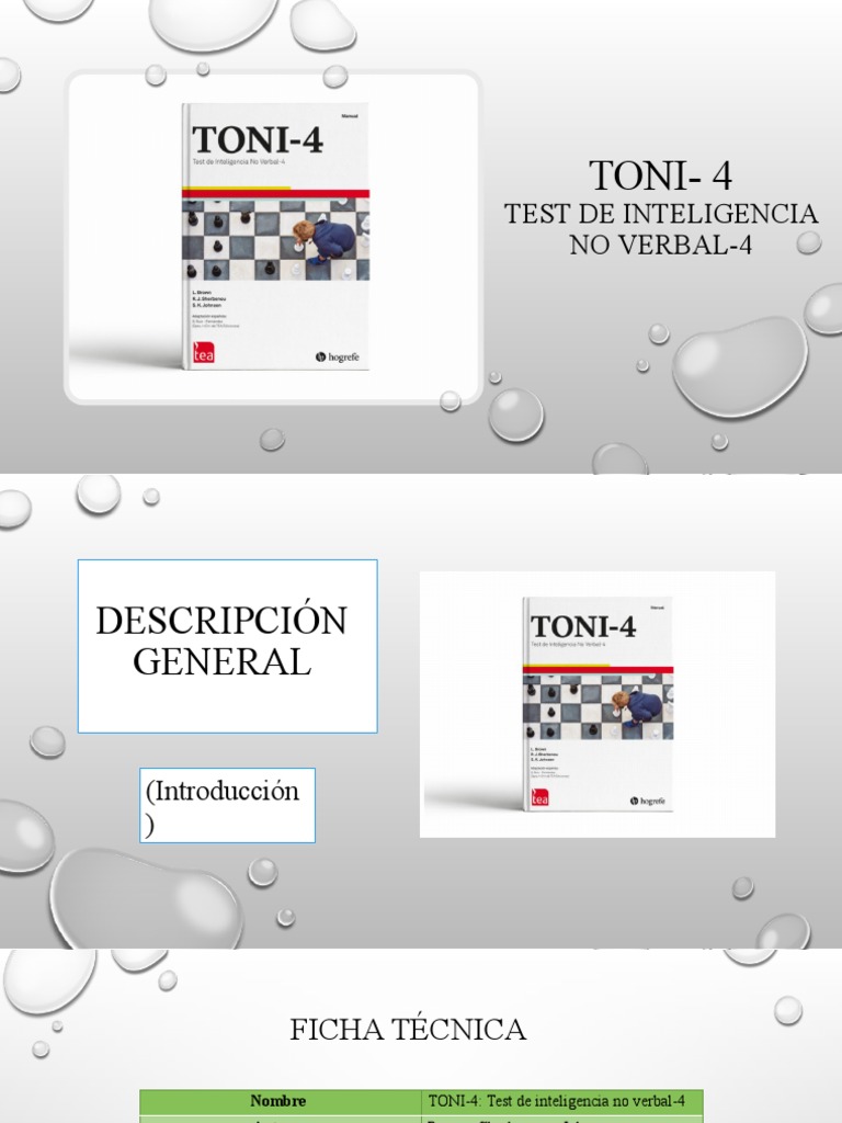 Test Toni-4 | PDF
