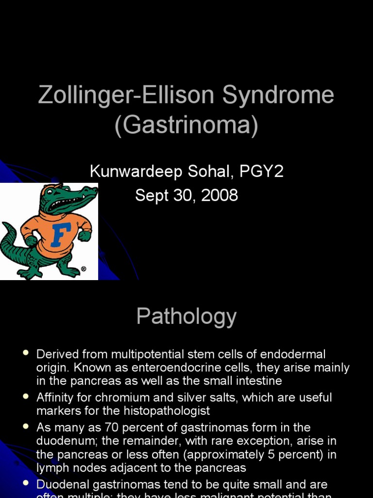 Zollinger-Ellison Syndrome (Gastrinoma) | PDF | Metastasis | Liver
