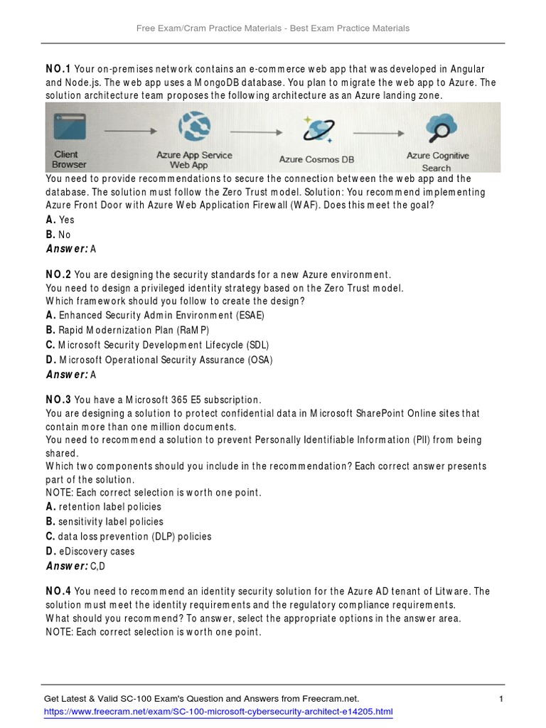 Answer:: Free Exam/Cram Practice Materials - Best Exam Practice ...