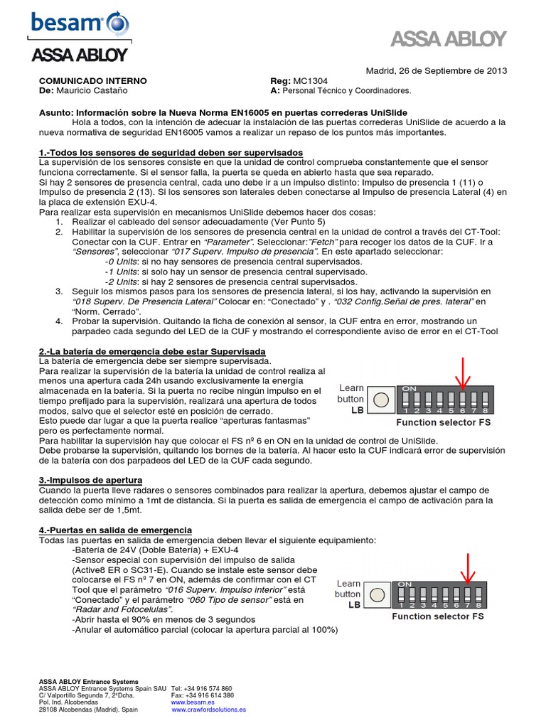 MC1304 Inf Nueva Norma EN16005 | PDF | Color | Visión
