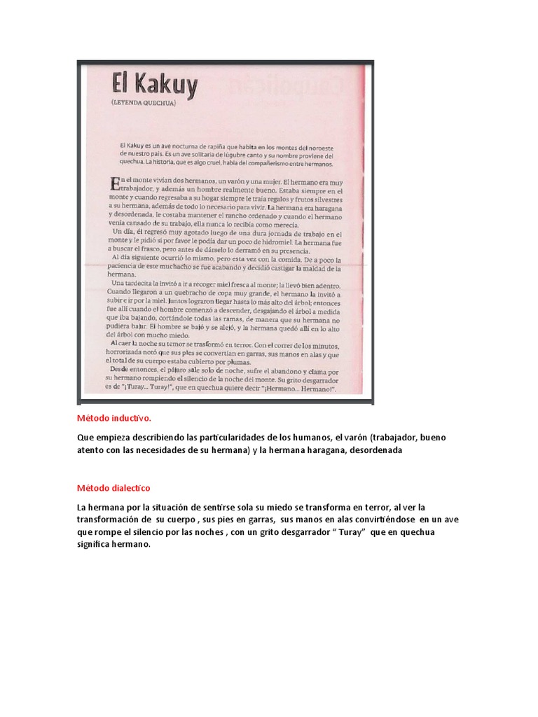 Leyenda de Kakuy | PDF
