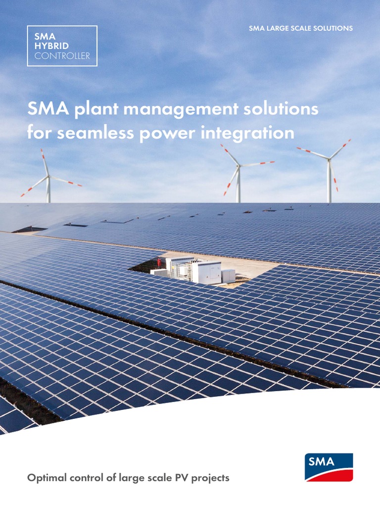 SMA Plant Management Solutions For Seamless Power Integration | PDF ...