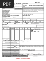TEMPLATE - Cargo Manifest (Flights) | PDF
