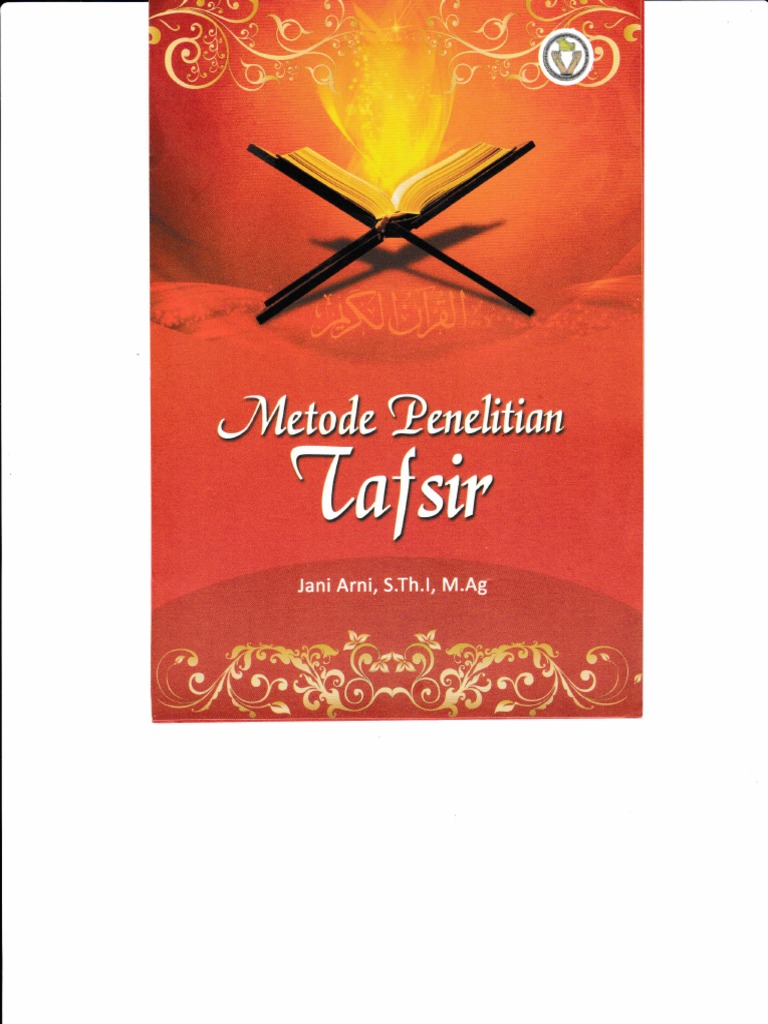 Buku Metode Penelitian Tafsir | PDF