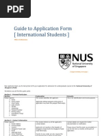 NUS Graduate Admission System Guide | PDF | Graduate Record Examinations