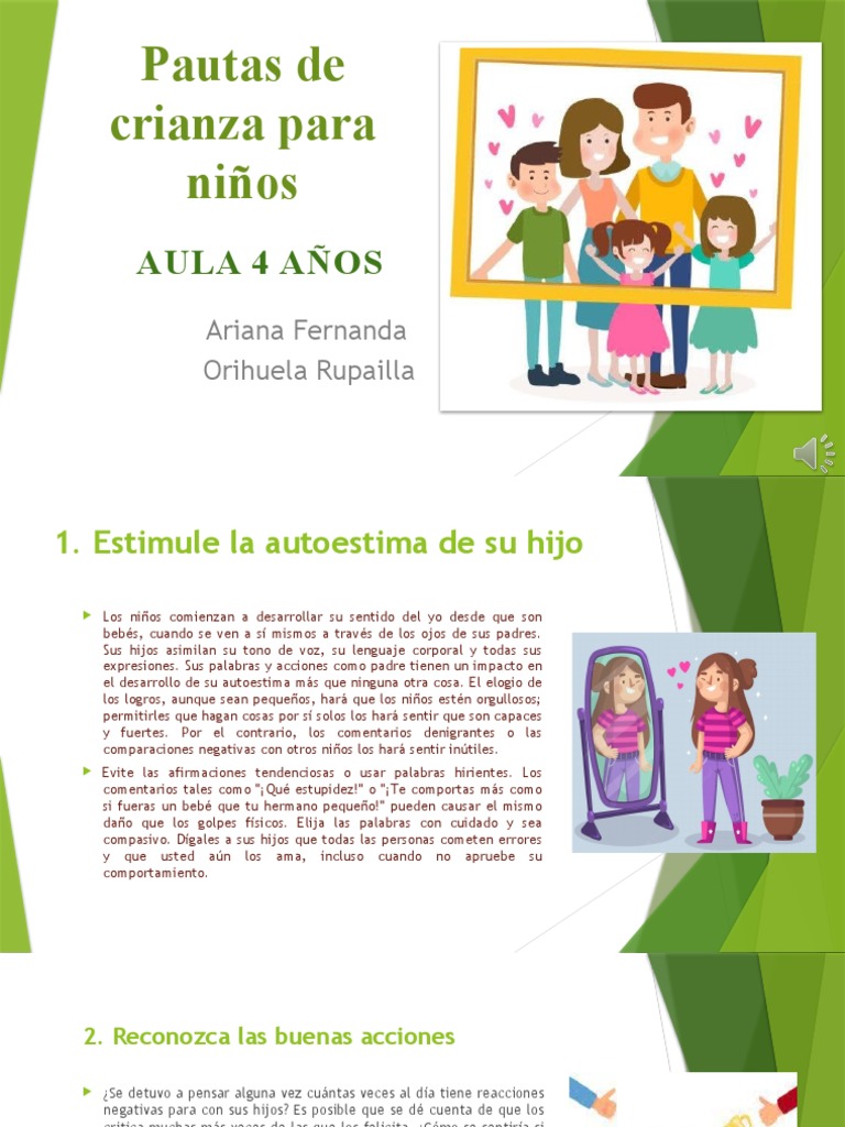 Pautas de Crianza para Niños | PDF | Paternidad/maternidad | Autoestima