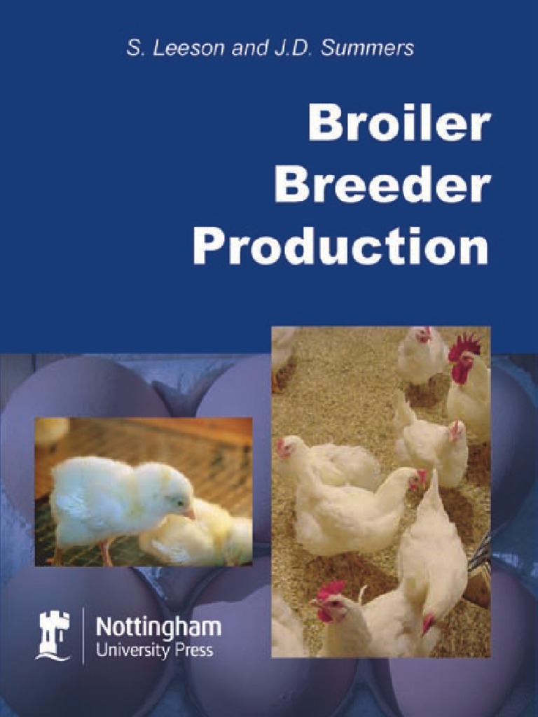 Broiler Breeder Production by S. Lesson and J.D Summers | PDF ...