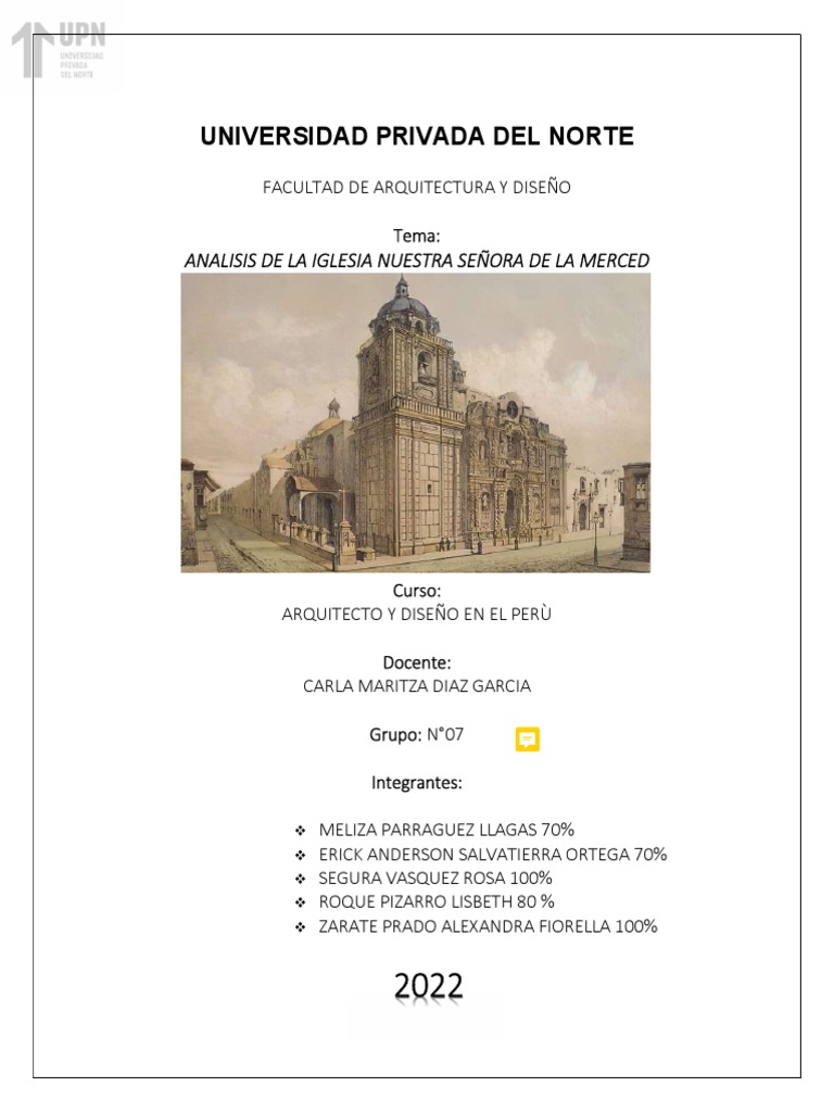 Parraguez Roque Salvatierra Segura Zarate | PDF | Iglesia (edificio ...