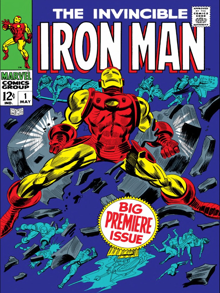 Iron Man Vol 1 001 May 1968 | PDF | Marvel Entertainment | Marvel Comics