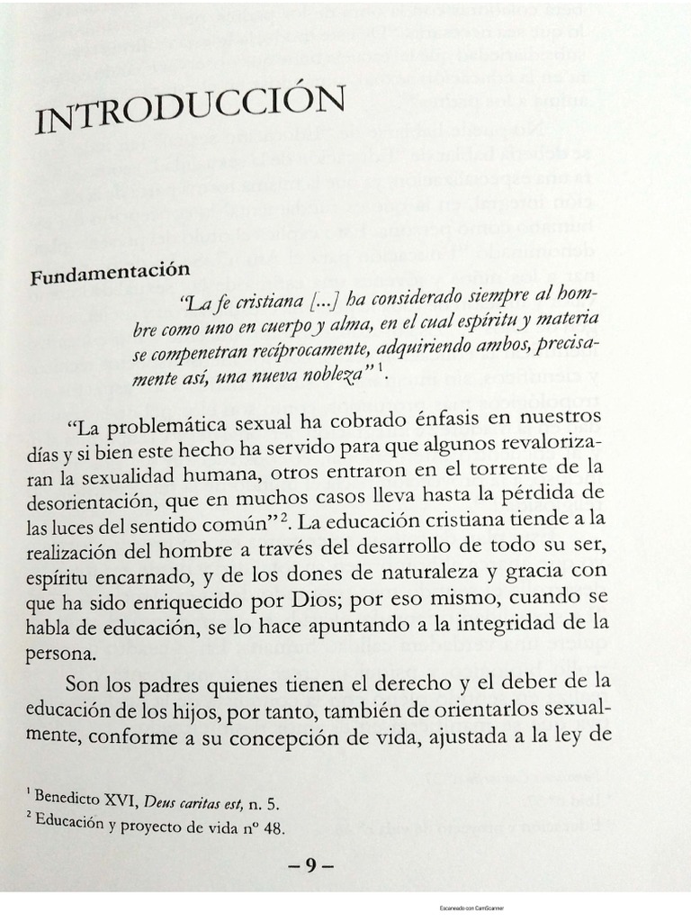 Educación Para El Amor Pdf