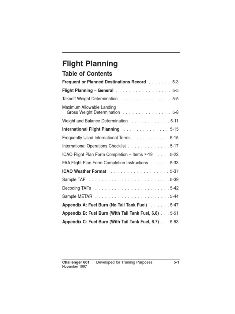 16 Flight Planning | PDF | Instrument Flight Rules | Transponder ...