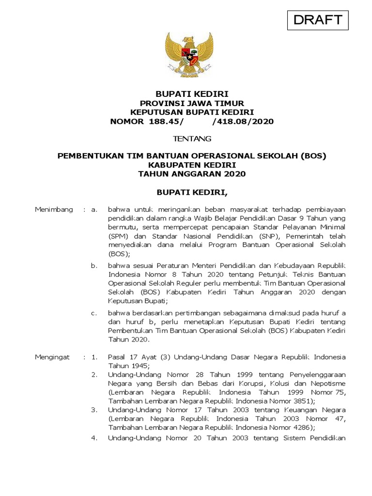 SK Tim Bos | PDF