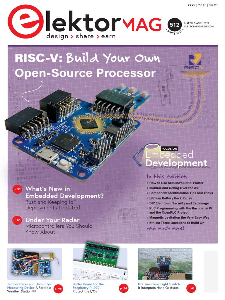 Elektor 03-04 2022 | PDF | Field Programmable Gate Array | Computer ...