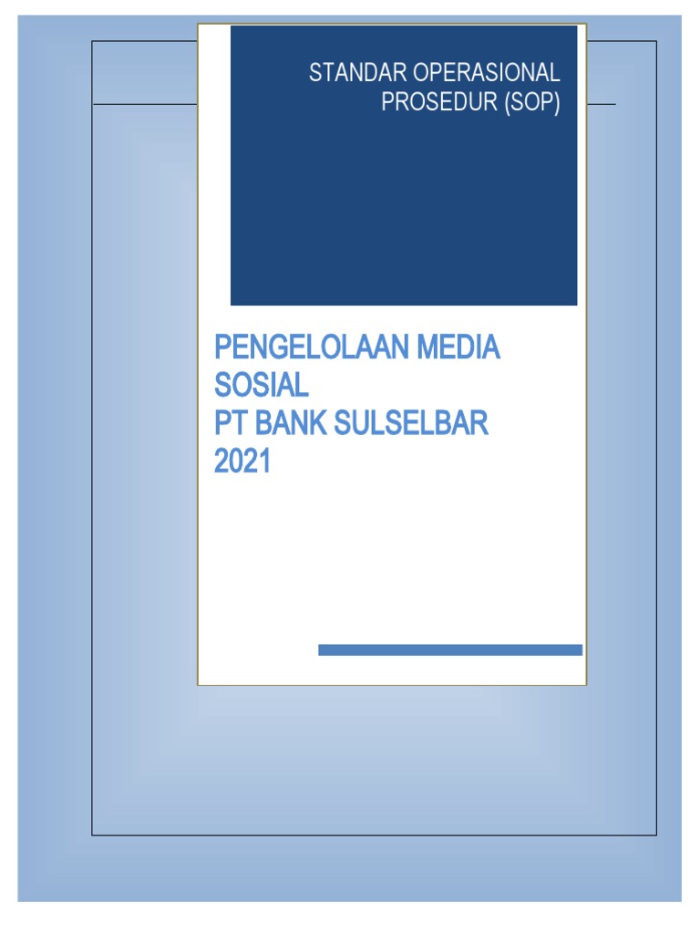 Contoh Draft Sop | PDF