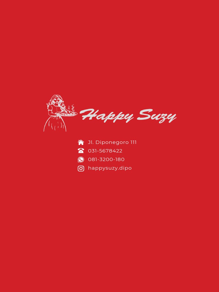 Menu Happy Suzy (Jun 2022) | PDF