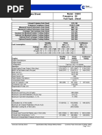 Generator Set Data Sheet | PDF | Radiator | Diesel Engine