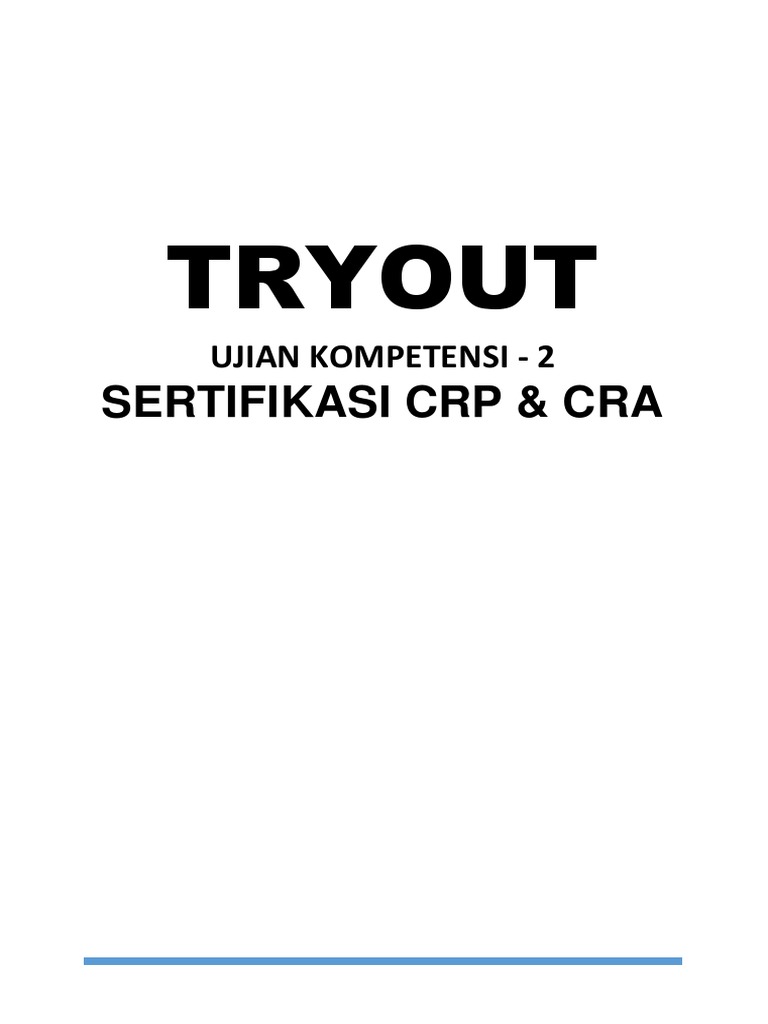 Soal Jawab Try Out Ke 2 Senin 03 Agustus 2020 PDF | PDF