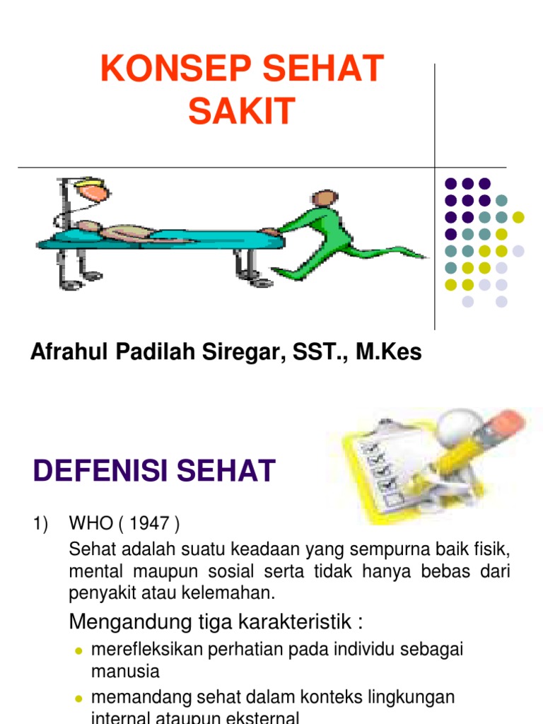 Konsep Sehat Sakit | PDF