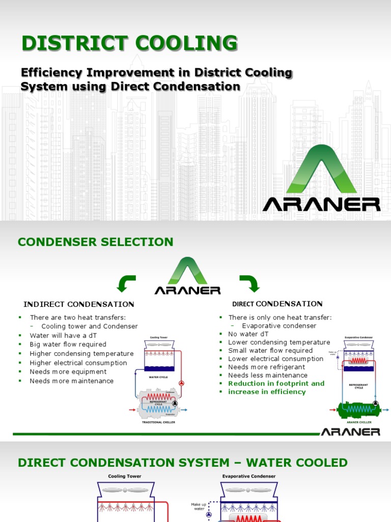 District Cooling: Efficiency Improvement in District Cooling System ...