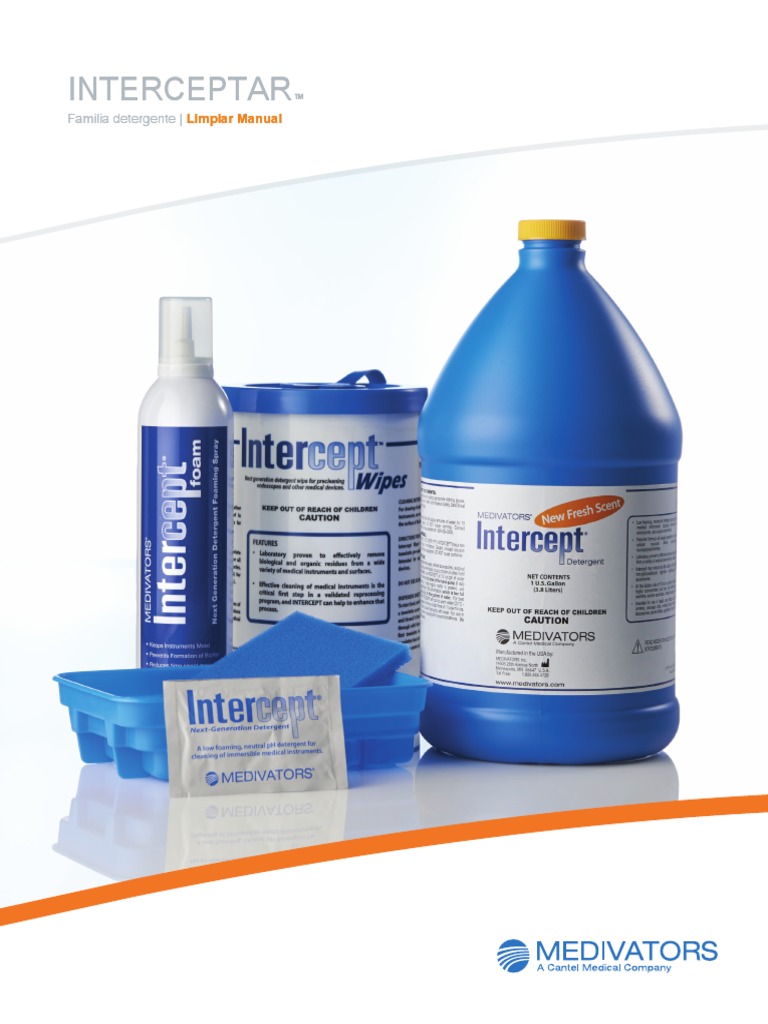 Intercept Es | PDF | Esterilización (Microbiología) | Detergente