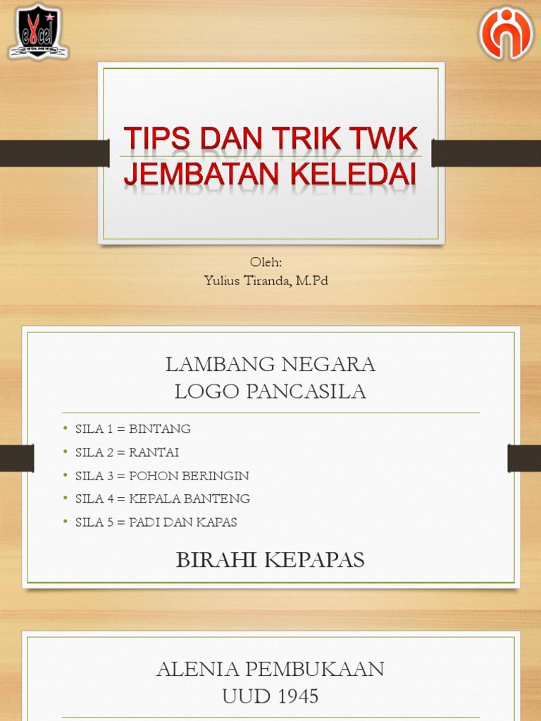 Jembatan Keledai TWK Hots | PDF