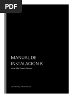 Manual de Descarga e Instalación de R y Rstudio | PDF | Archivo de ...