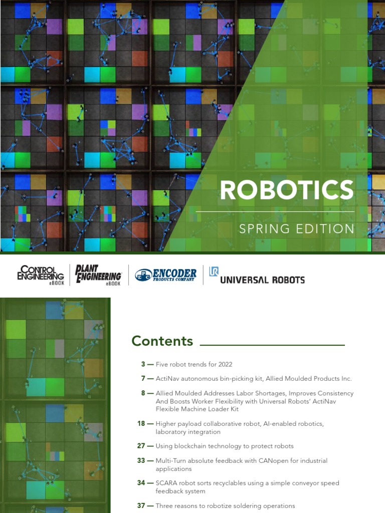 Robotics E-Book | PDF | Robotics | Robot