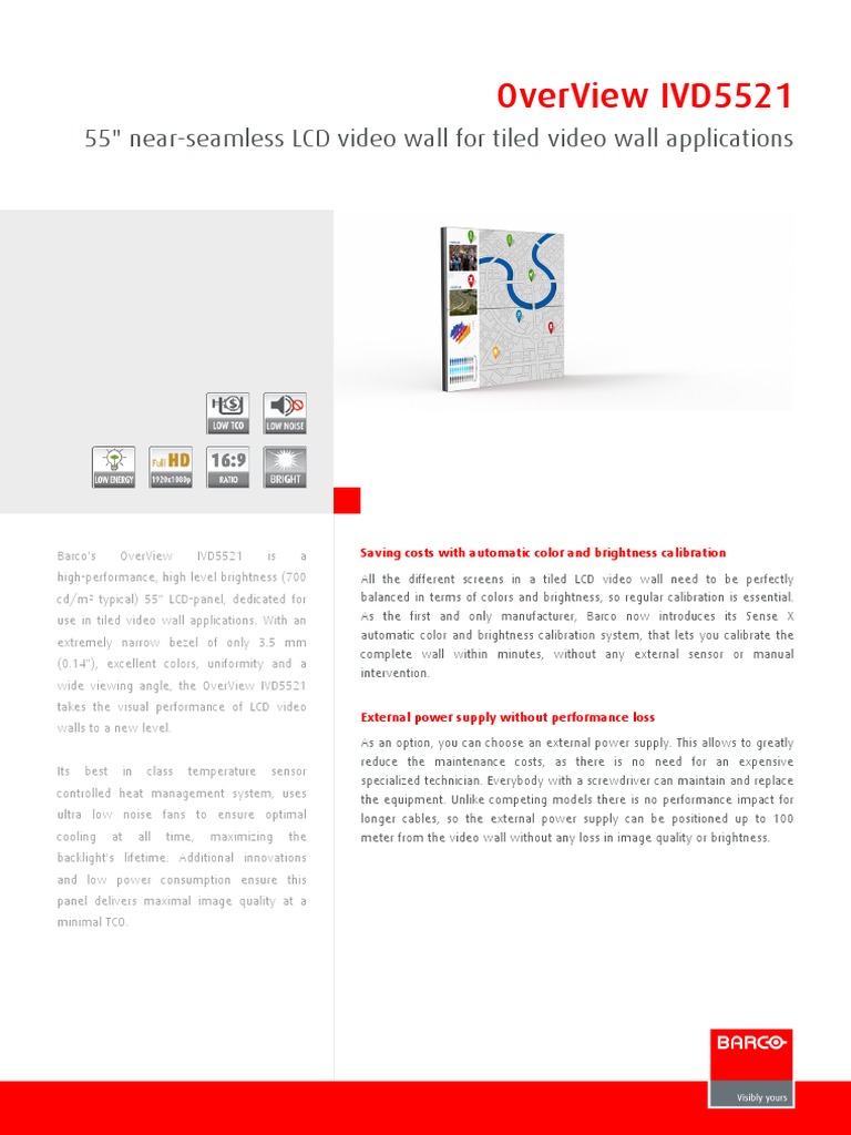 Automatic Color and Brightness Calibration System Saves Maintenance ...