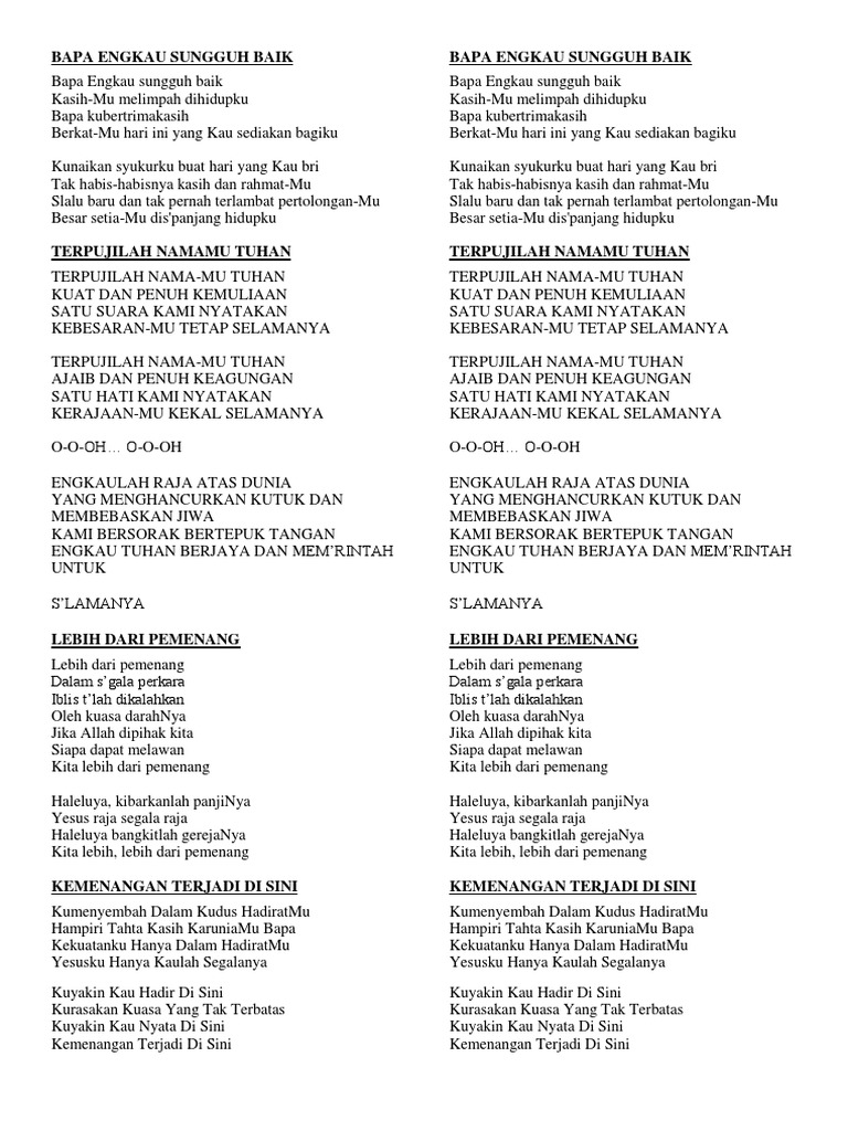 Lagu Komsel Dan Wisuda | PDF