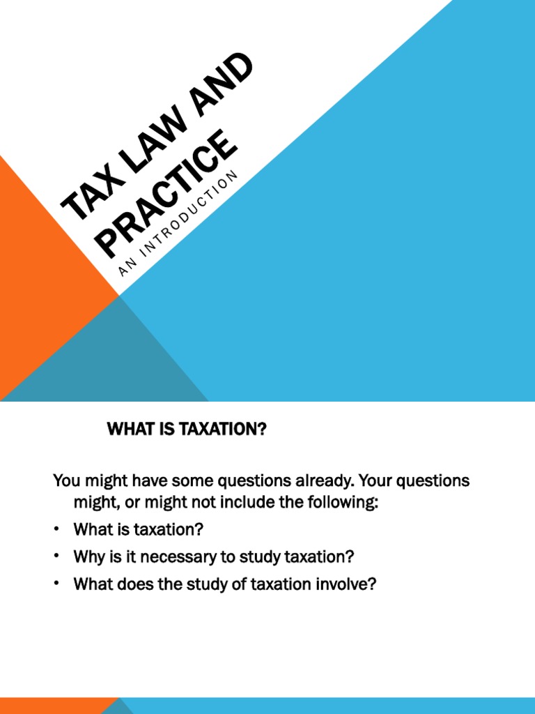 Understanding Taxation Fundamentals | PDF | Taxes | Tax Avoidance