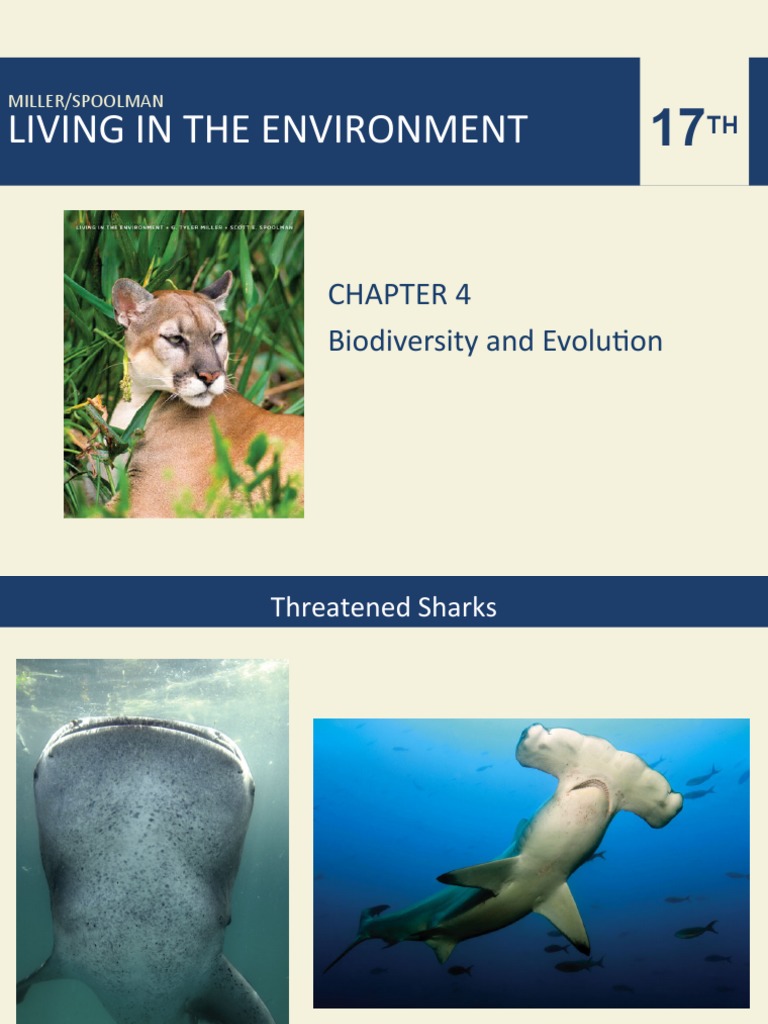 Chapter 4. Environmental Science. Miller & Spoolman 17th Ed. | PDF ...