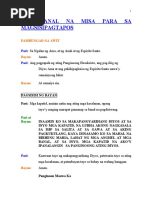 Dsasal Pagsisisi | PDF