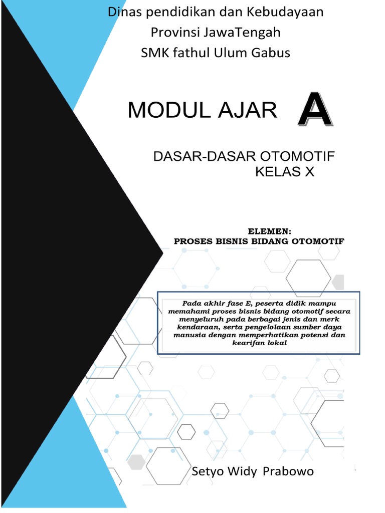 Modul Ajar Tdo X | PDF