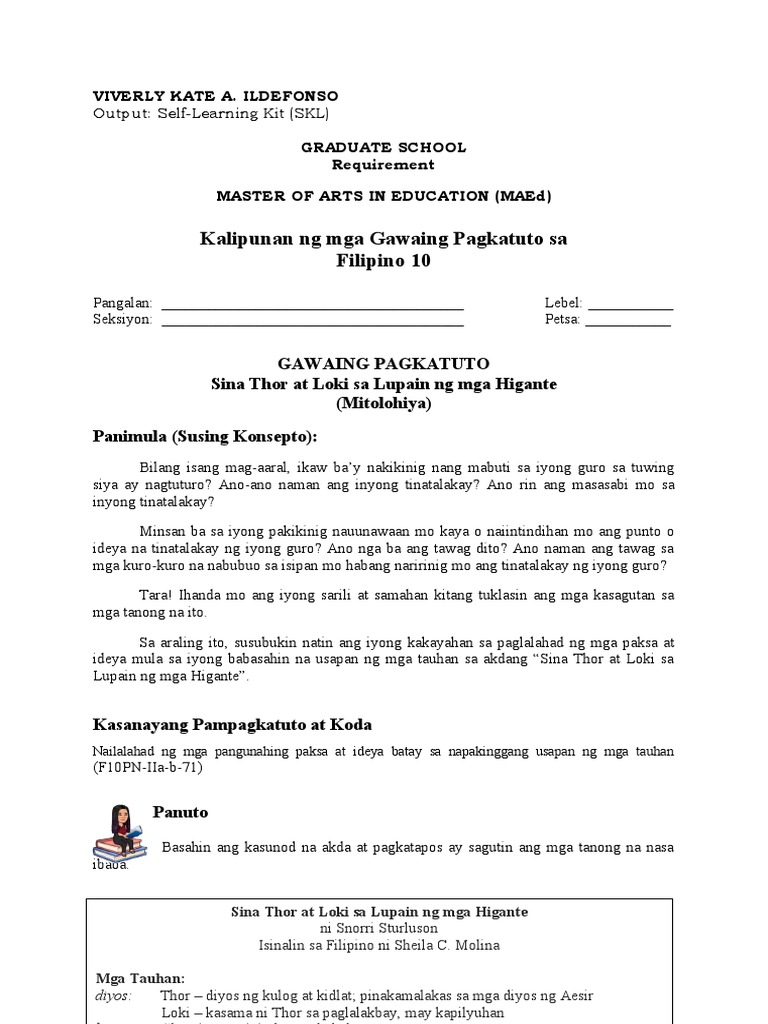 Self-Learning Kit (SLK) | PDF