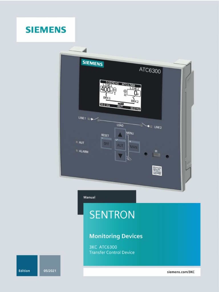 Atc6300 Siemens | PDF | Power Supply | Computer Network