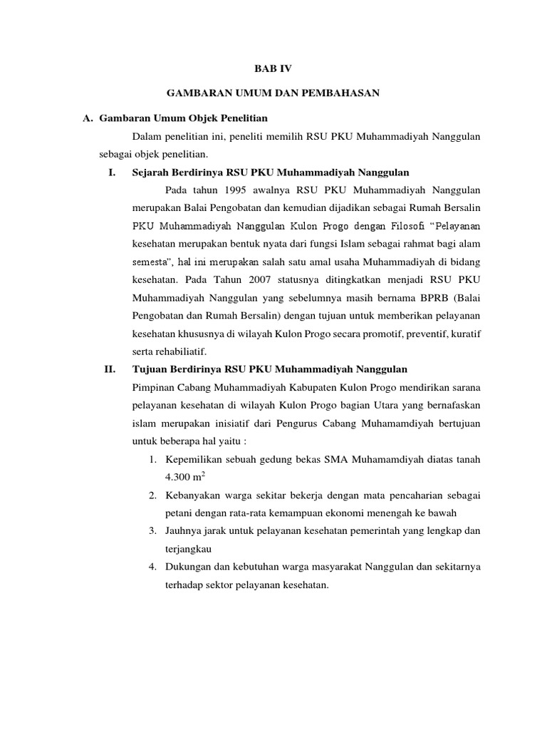 BAB IV Penelitian SDM | PDF