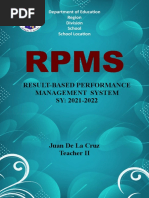 RPMS Annotations | PDF | Educational Psychology | Education Theory