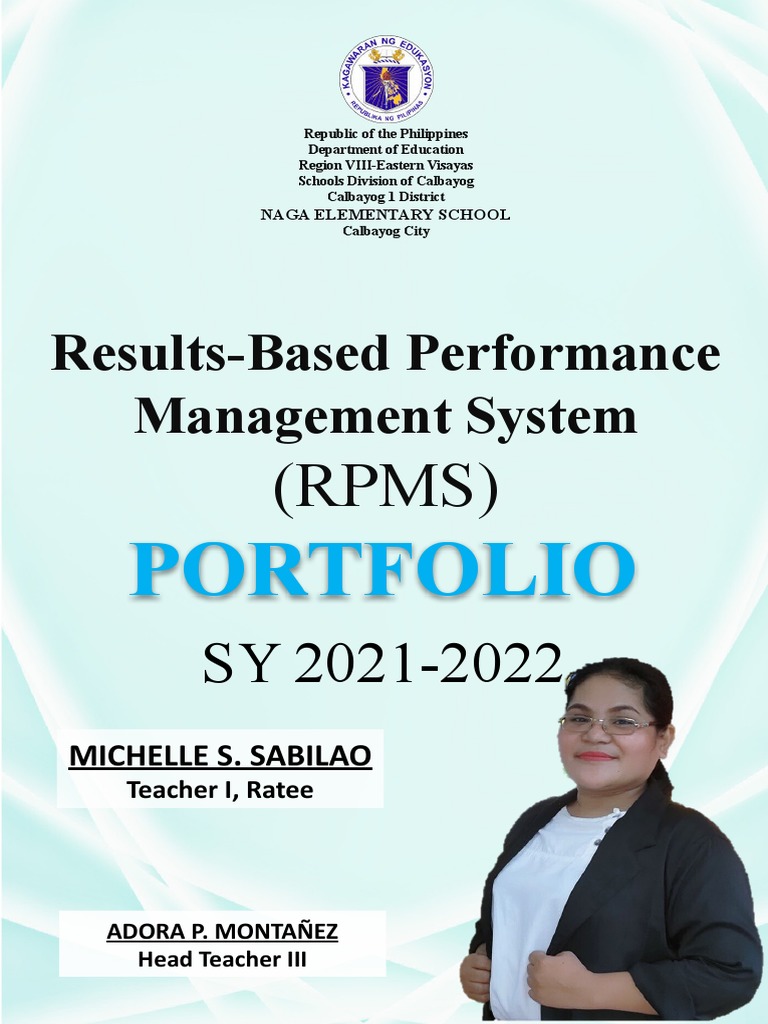 Results-Based Performance Management System: Portfolio | PDF | Learning ...