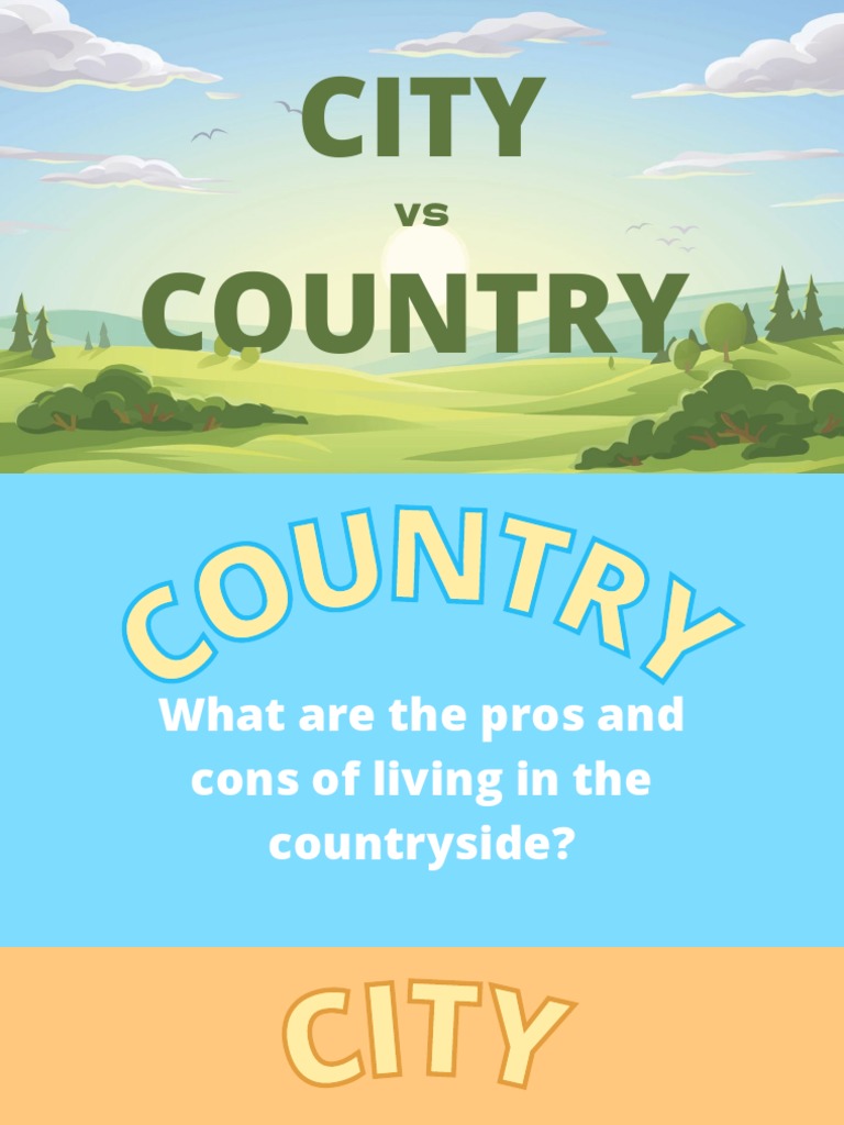 CITY Vs COUNTRY | PDF