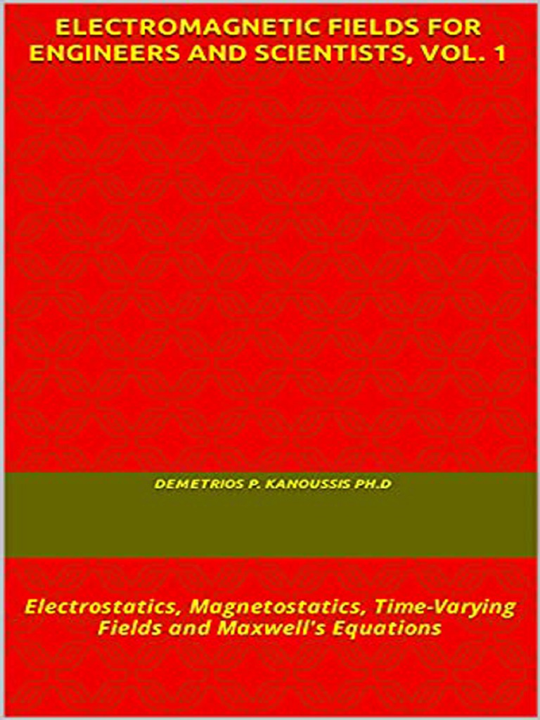 Electromagnetic Fields For Engineers and Scientists | PDF | Euclidean ...