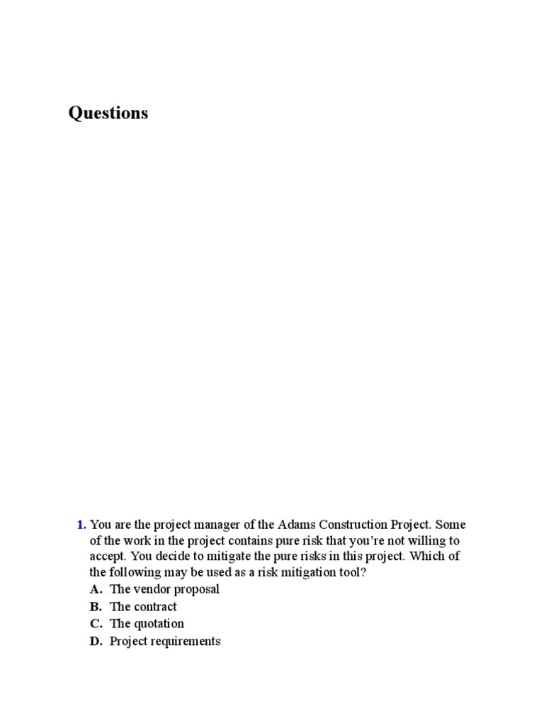Chapter 12 Procurement Management | Download Free PDF | Request For Proposal | Procurement