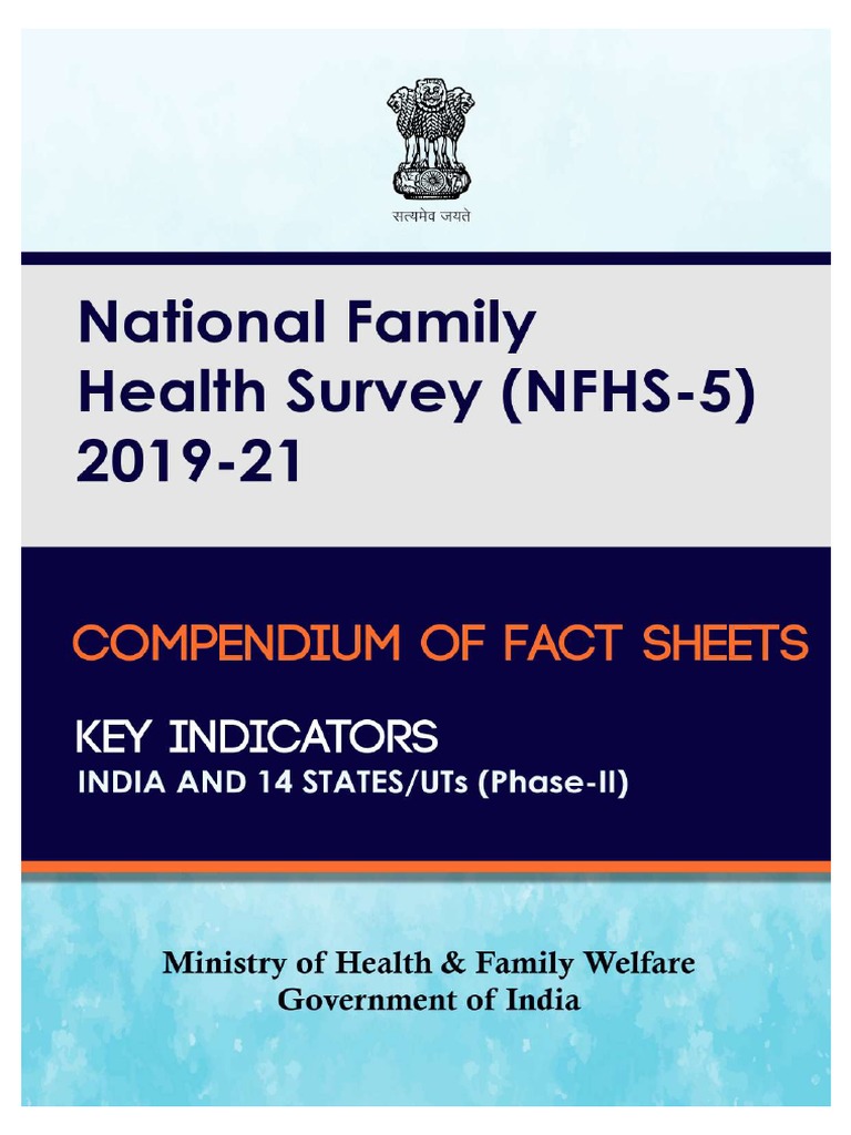 NFHS-5 Phase-II 0 | PDF | Blood Pressure | Body Mass Index