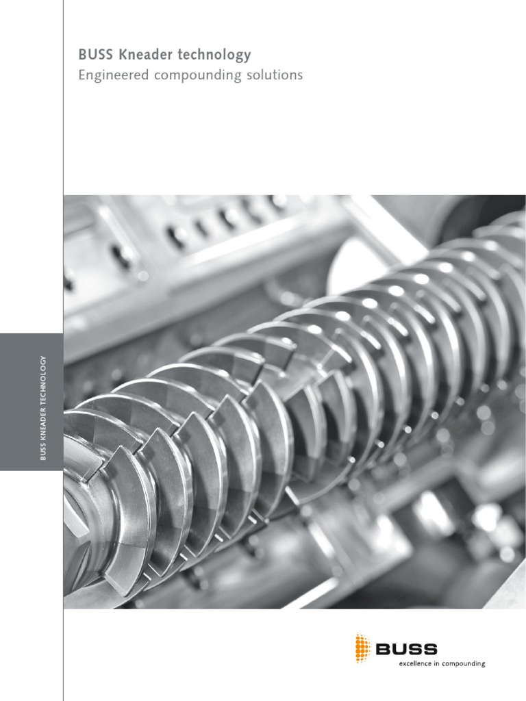 Engineered Compounding Solutions: BUSS Kneader Technology | PDF ...