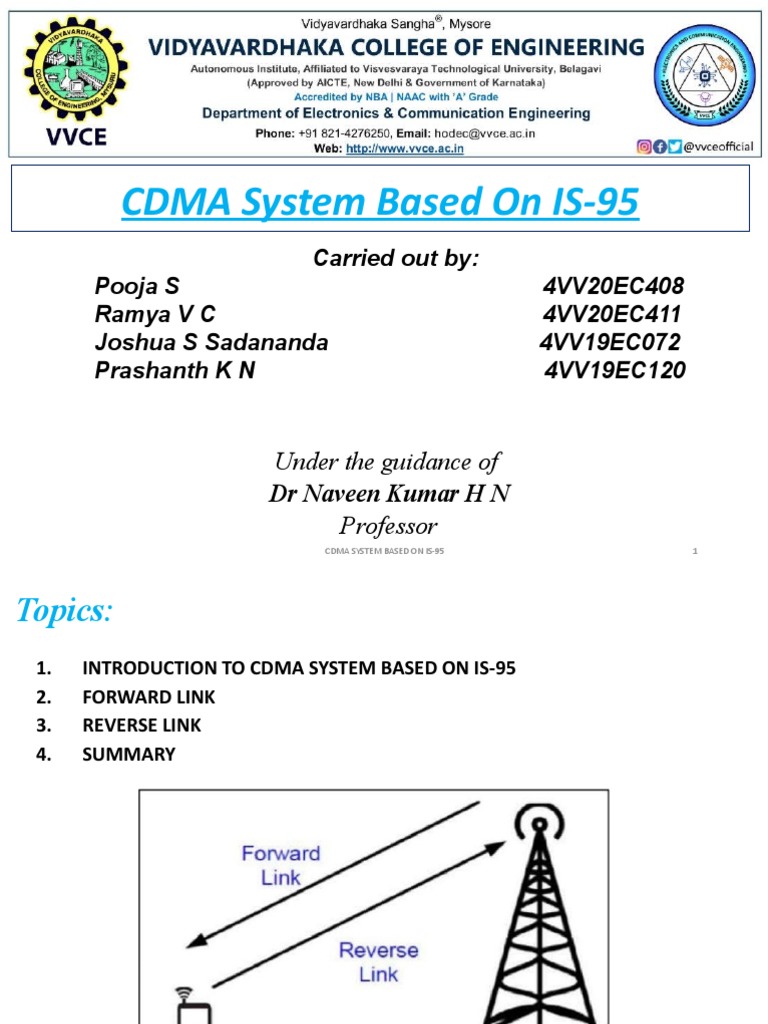 CDMA IS-95 System Overview | PDF | Channel Access Method | Cellular Network