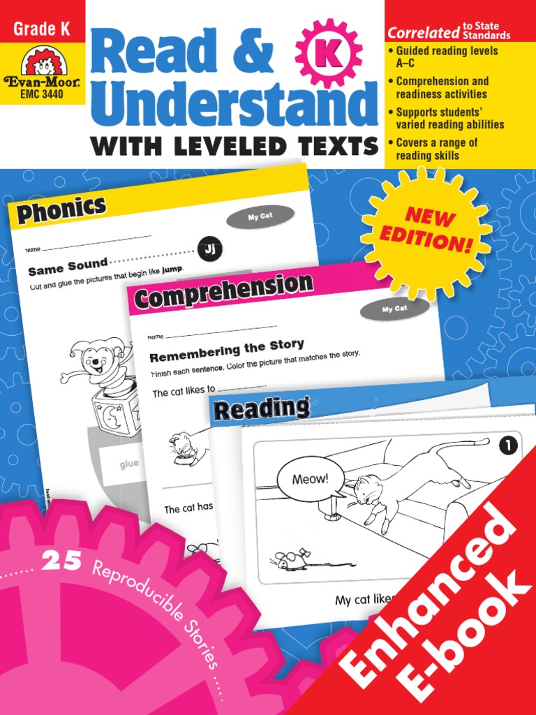 Read and Understand With Leveled Texts Grade K | PDF | Reading ...