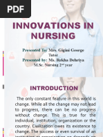 Intro To Shared Governance For UPC | PDF | Nursing | Patient