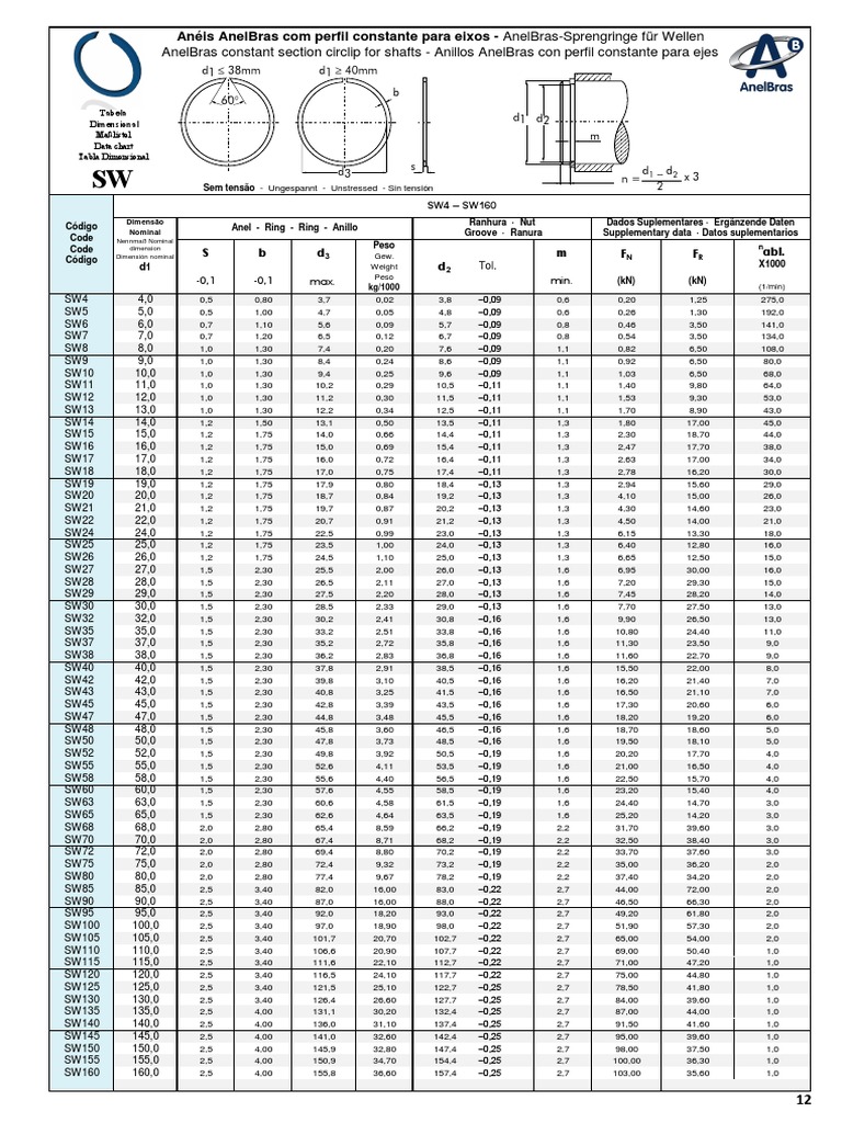 SW - Ficha Técnica - AneLast - AnelBras | PDF