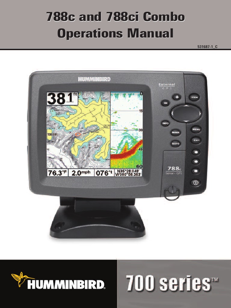 Humminbird 788c Ci | PDF | Sonar
