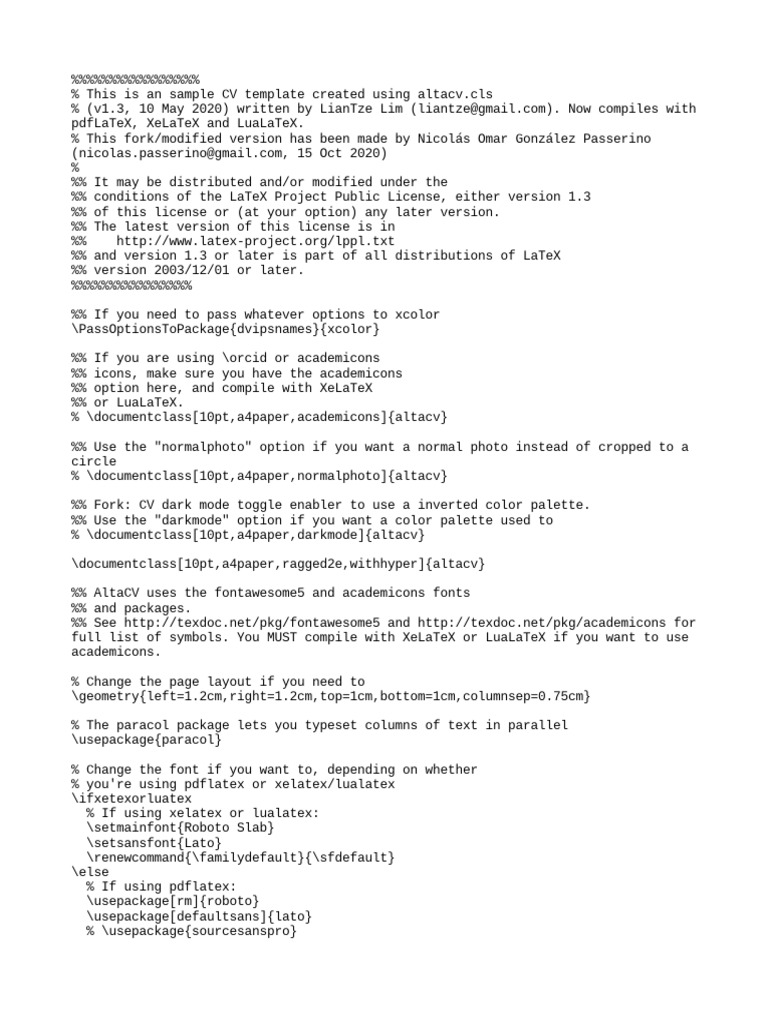 final cv code | PDF | Business