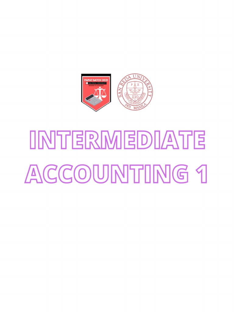 Batch 2024 - Intermediate Accounting 1 | PDF | Debits And Credits | Cheque